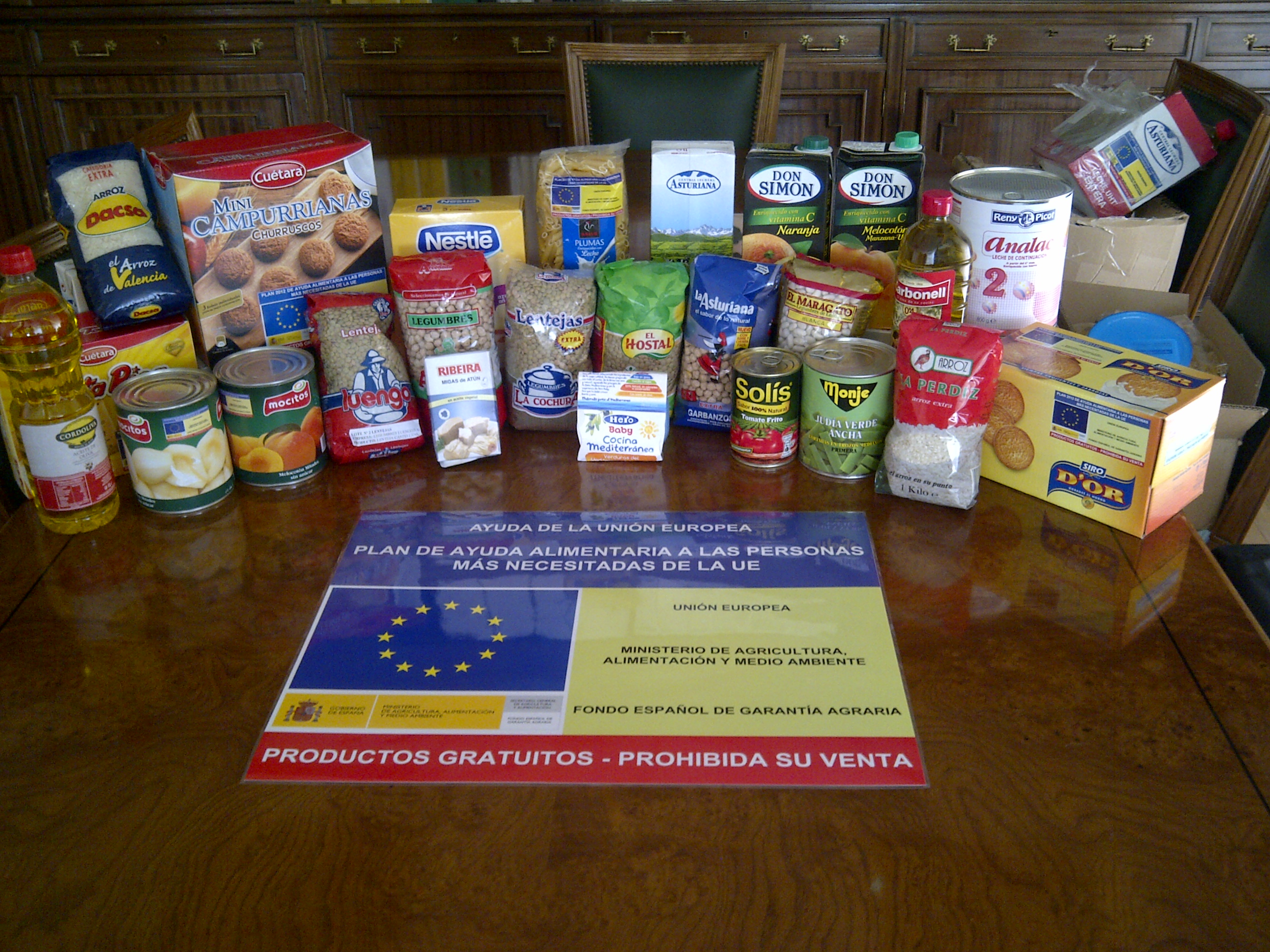 En la tercera fase del Programa 2019 del Fondo de ayuda europea para ...